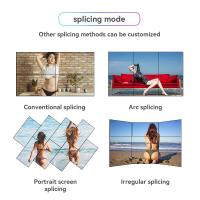 China Advertising Indoor 2x2 3x3 55 Inch Led / Lcd Video Wall With Narrow Bezel 3.5mm for sale