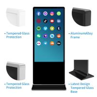 China Indoor Floor Stand Wifi Digital Signage Kiosk , 65 Inch Lcd Advertising Player for sale