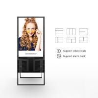 China Movable Digital Indoor Poster Versatile , 32 43 49 55 65 Inch LCD Advertising Players for sale