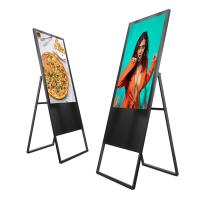 China Movable Digital Indoor Poster Versatile , 32 43 49 55 65 Inch LCD Advertising Players for sale