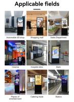 China 32 Inch Totem Digital Lcd Display Signage Information Monitors Touch Screen Indoor Interactive Kiosk for sale