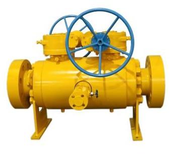 China Two Balls Trunnion Mounted Valve Chemical Injection Anti - Static Design for sale