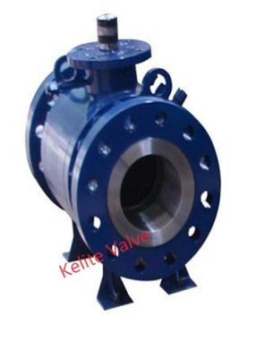 China Stainless Steel Trunnion Ball Valve , Full Port Ball Valve Fire Safe Design for sale