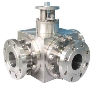 China Standard Stainless Steel Floating Type Ball Valve , 3 Way Ball Valve for sale