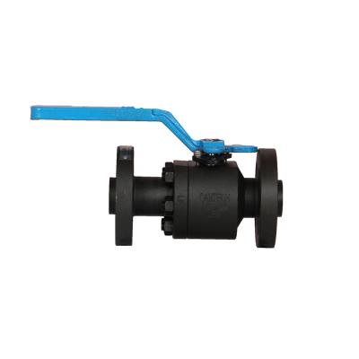China Flanged Steel Floating Ball Valve CL150 - 1500 Pressure Lever Operation for sale