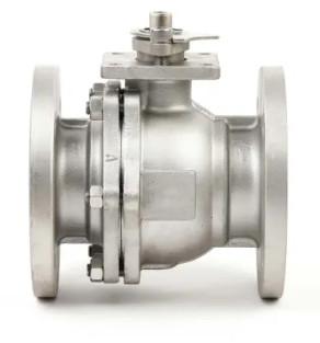 China Forged Steel Floating Type Ball Valve Manual Flanged End Lever Operation for sale