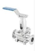 China Sanitary Stainless Steel Ball Valve Food Grade Pneumatic Diaphragm CL150 - 1500 Pressure for sale