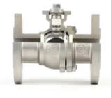 China Worm Gear Operation Ss Ball Valve Flange Type Class 150 For Water Media for sale