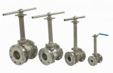 China PN16 Pressure 2PC Flange Cryogenic Ball Valve Anti Static Device Blow Out Proof Stem for sale