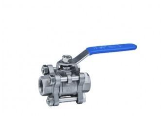 China CL150 - 2500 Pressure Floating Type Ball Valve Forged Steel Lever Operation for sale
