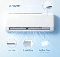 China 24000 BTU Split Air Conditioner Wall Mounted Cooling Air Conditioner For Hotel Rooms for sale