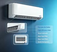 China 9000BTU R32 Inverter Cooling Heating Smart WIFI Energy Saving Air Conditioner For Hotel / Household for sale