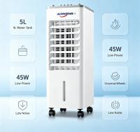 China Electric Evaporative Air Cooler Fan Plastic Eco Friendly Portable 3 Speed Large Water Tank Outdoor Hotel Use for sale