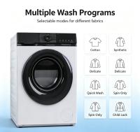 China 10KG High Capacity Front Load Washing Machine Fully Automatic BLDC Motor Multi Function Laundry Washer For Home Apartment for sale