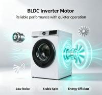 China 10KG High Capacity Front Load Washing Machine Fully Automatic BLDC Motor Multi Function Laundry Washer For Home Apartment for sale