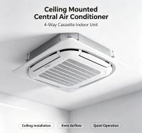 China Cloud Series Commercial Central Air Conditioner 24000-48000 BTU 4 Way Ceiling Mounted Inverter Split AC With Auto Clean 8 Way Airflow for sale