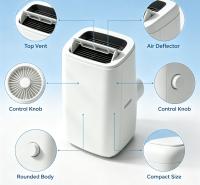 China Household Portable Air Conditioner Airwens 12000 BTU Indoor Cooling Heating Unit for sale