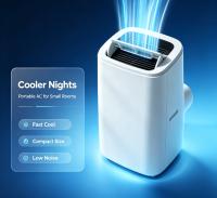 China High Capacity Portable Air Conditioner 1200W-1500W Consistent Cooling For Offices Retail Stores for sale