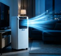 China R290 Refrigerant Portable Air Conditioner 9000BTU Cooling Only For Indoor for sale