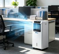 China R290 Refrigerant Portable Air Conditioner 9000BTU Cooling Only For Indoor for sale