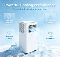 China 14000 BTU R290 Portable Air Conditioner Cooling / Heating For Living Room for sale