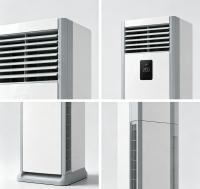 China 24000 BTU Floor Standing Air Conditioner 7000W 720m3/h Square Cabinet for sale