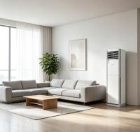China 24000 BTU Floor Standing Air Conditioner 7000W 720m3/h Square Cabinet for sale