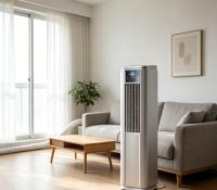 China Tower Portable Air Conditioner 14000BTU Floor Standing 25-30sqm 450m3/h for sale