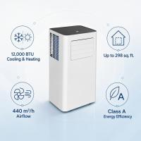 China AIRWENS 12000 BTU Portable Air Conditioner Combines Cooling and Heating for sale