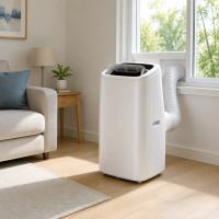 China 12000 BTU Portable Air Conditioner Cooling Heating R290 1350W Remote Self Clean for sale