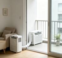 China Split Portable Air Conditioner 5000BTU 3000BTU R290 No Window Kit Quiet Operation for sale