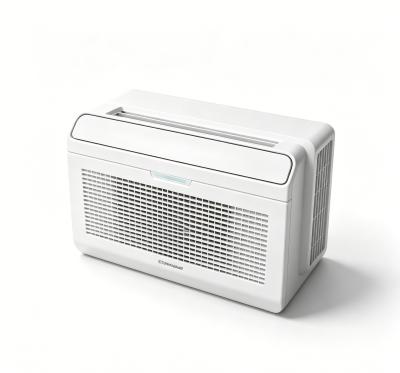 China Split Window Air Conditioner 7000BTU 9000BTU WiFi 44dB Sleep Mode No Installation for sale