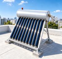 China 24000 BTU Hybrid Solar Air Conditioner With Vacuum Tube Collector for sale