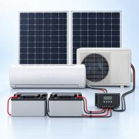 China 9000BTU Full DC Solar Air Conditioner Off Grid 48V For Areas for sale