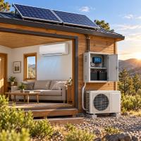 China 9000BTU Full DC Solar Air Conditioner Off Grid 48V For Areas for sale