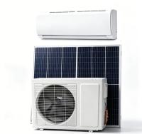 China 9000BTU Grid Tied Hybrid Solar Air Conditioner AC DC 500W-1000W Solar Day Power Night Mains for sale