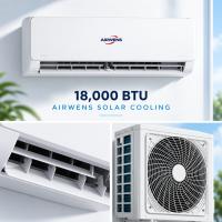 China 18000BTU Grid Tied Hybrid Solar AC Air Conditioner 500W-2000W Solar Day Power Night Mains for sale
