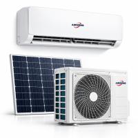 China 18000BTU Grid Tied Hybrid Solar AC Air Conditioner 500W-2000W Solar Day Power Night Mains for sale