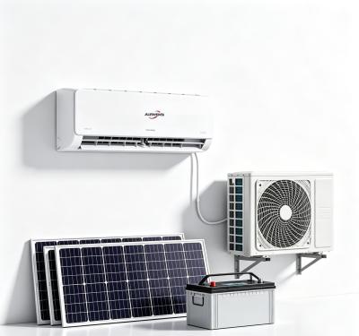 China Grid Tied Hybrid Solar Air Conditioner 24000BTU Commercial Air Conditioner AC DC for sale