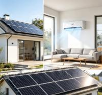 China Grid Tied Hybrid Solar Air Conditioner 24000BTU Commercial Air Conditioner AC DC for sale