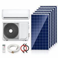China 9000BTU AC DC Solar Air Conditioner Grid Tied 1000W Solar For Daytime Power Outage Areas for sale
