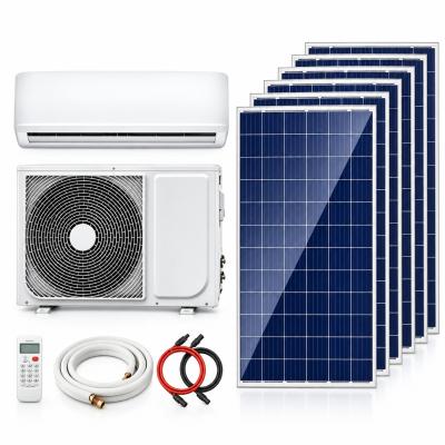 China 9000BTU AC DC Solar Air Conditioner Grid Tied 1000W Solar For Daytime Power Outage Areas for sale