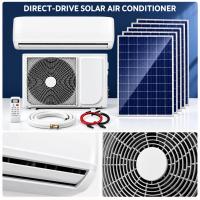 China 9000BTU AC DC Solar Air Conditioner Grid Tied 1000W Solar For Daytime Power Outage Areas for sale