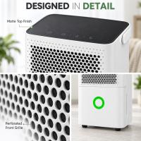 China 20L–30L Compact Dehumidifier Adds Optional Air Filtration Configurations for sale