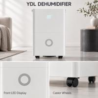 China 20L-30L Compact Portable Dehumidifier For Basement / HEPA Filter / Bedroom / Garage for sale