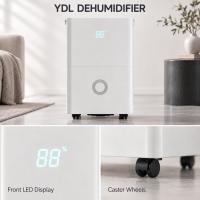 China 20L-30L Compact Portable Dehumidifier For Basement / HEPA Filter / Bedroom / Garage for sale