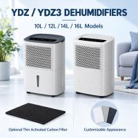 China Small Medium Dehumidifier 10-16L/Day Carbon Filter Optional Custom Design For Home Closet for sale
