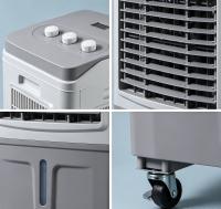 China Portable Evaporative Cooler 30L Water Tank 135W Energy Saving Air Cooling Fan With Casters for sale