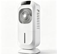 China 5L Mini Evaporative Air Cooler 45W 220V 50Hz Remote Control Digital Display Circular Outlet Side Handle Cooling for sale