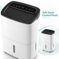 China Compact Dehumidifier 20-50L/Day Soft Touch Panel Optional Carbon Filter Custom Tank Multi Market EU Asia US for sale